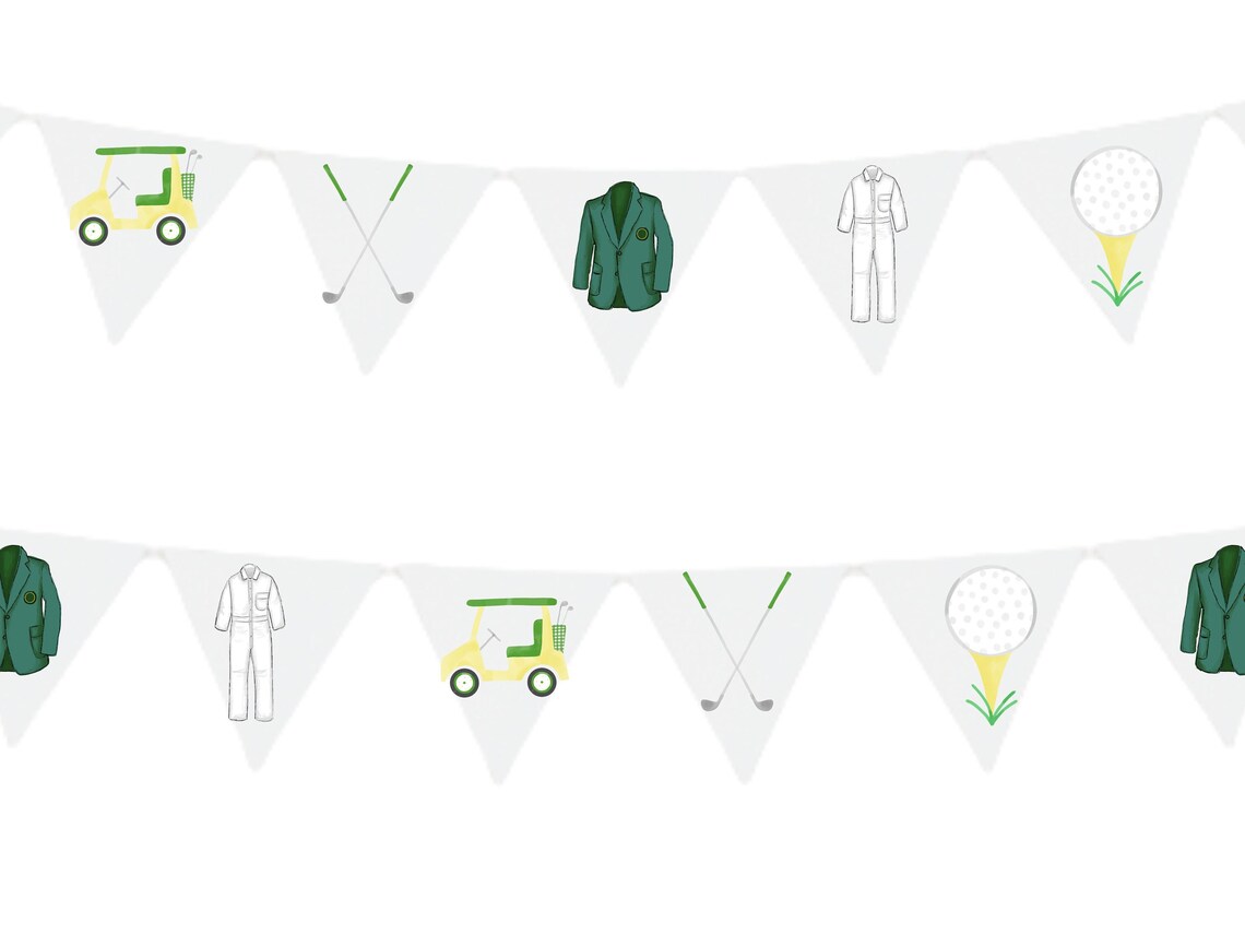 Masters Party Banner | Party Decorations | Printable Golf Masters ...