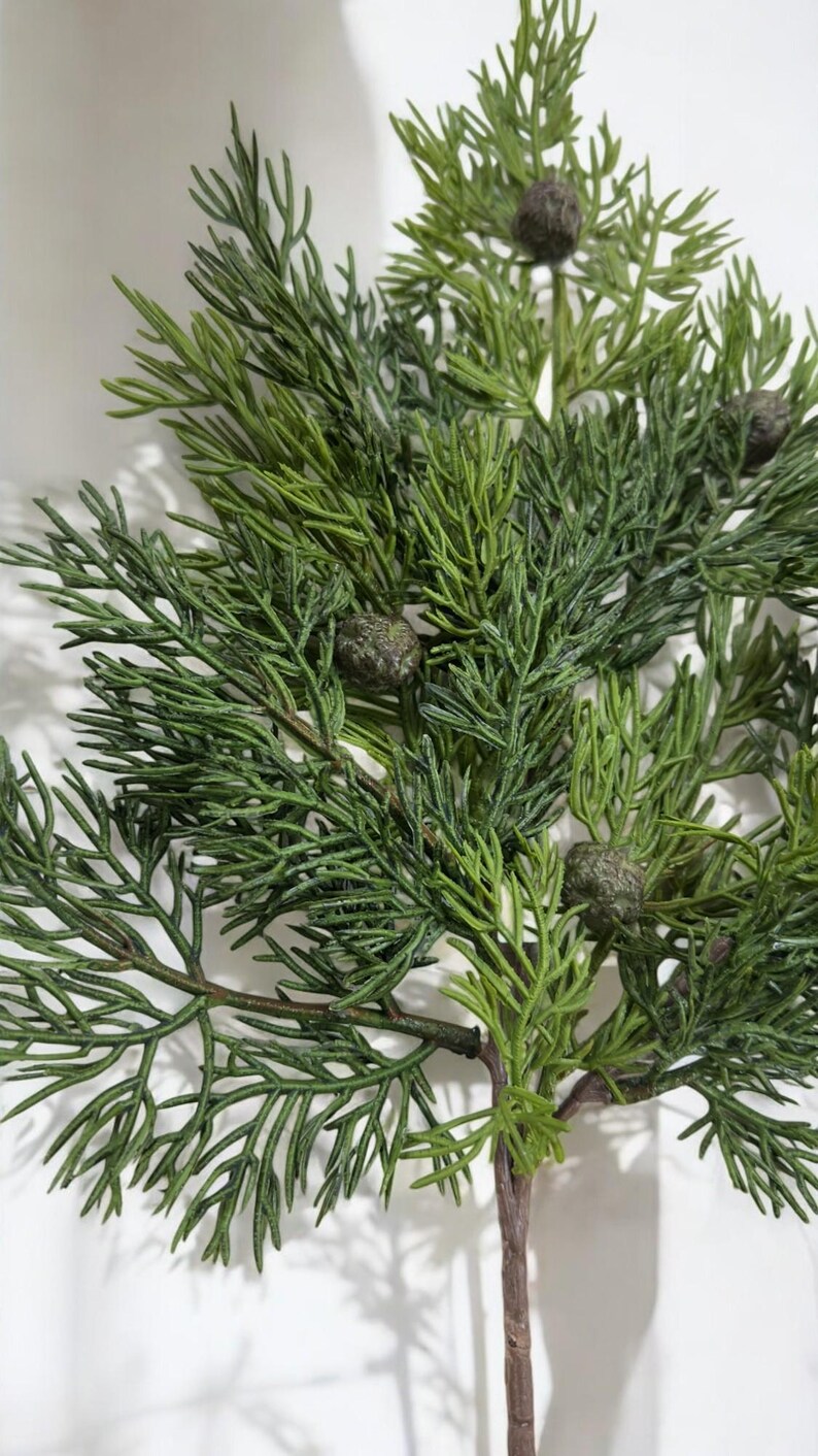 17 Soft Cedar Spray, Cedar Spray, Christmas Spray, Artificial Spray - Etsy