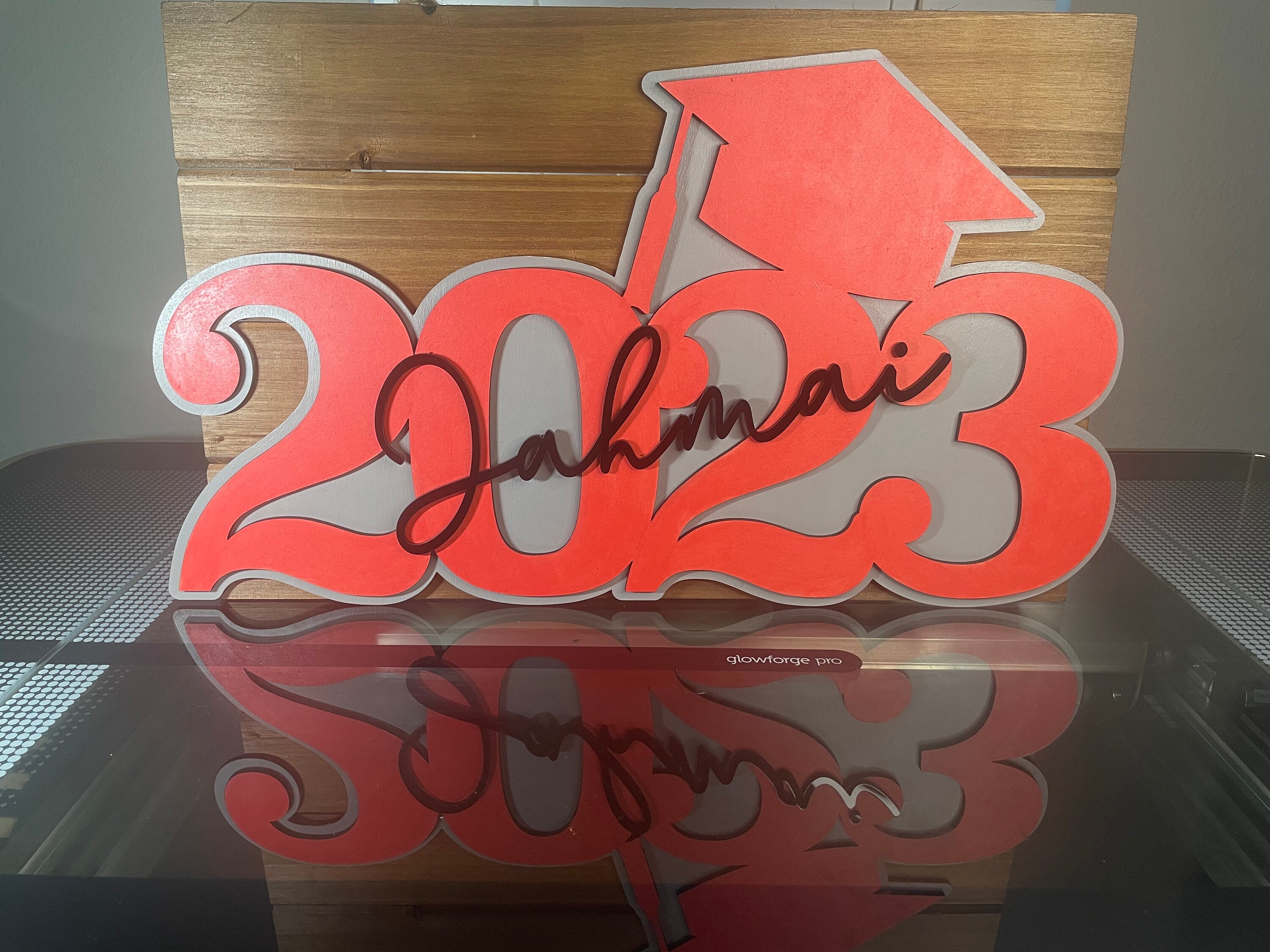 2023 Wood Sign for Graduation, Class of 2023 Sign for Pictures, Senior ...