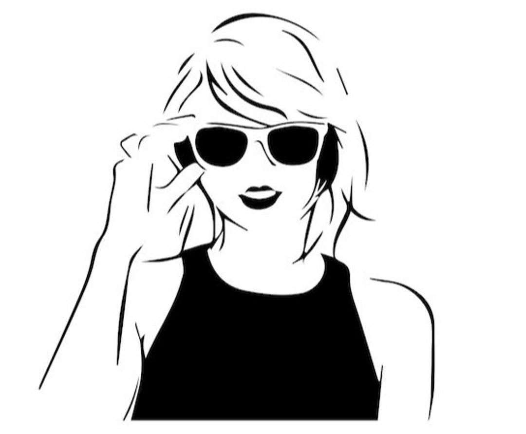 Taylor Swift Decal or Heat Transfer Vinyl - Etsy