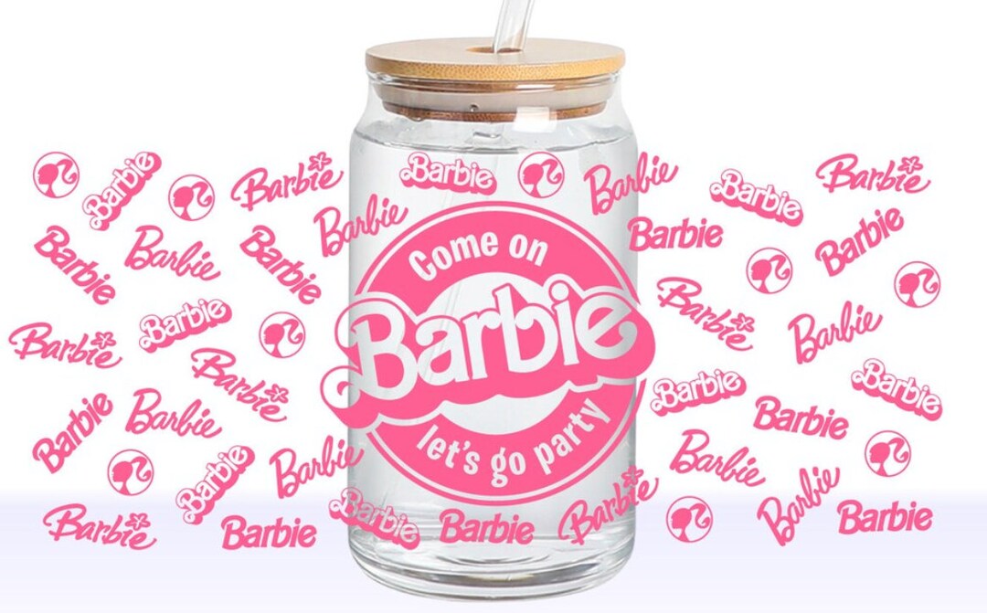 Barb Glass Coffee Cup, Glass Iced Coffee Cup With Bamboo Lid and Straw ...