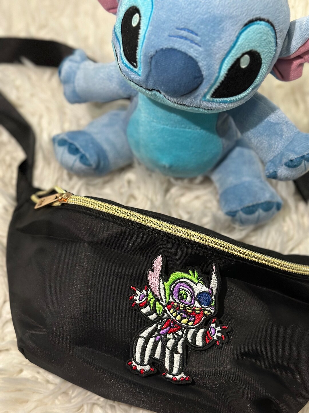 Cute Stitch Alien Fanny Crossbody Bag - Etsy