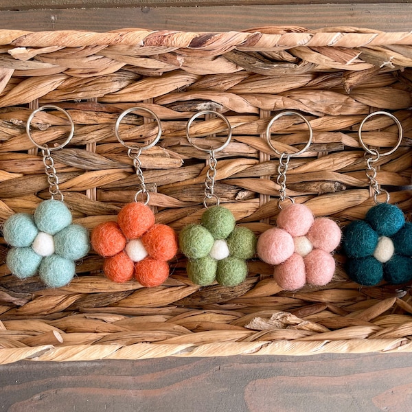 Felt Keychain - Etsy