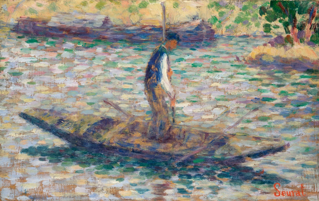 40 Stunning Illustrations by George Seurat 300DPI Download - Etsy