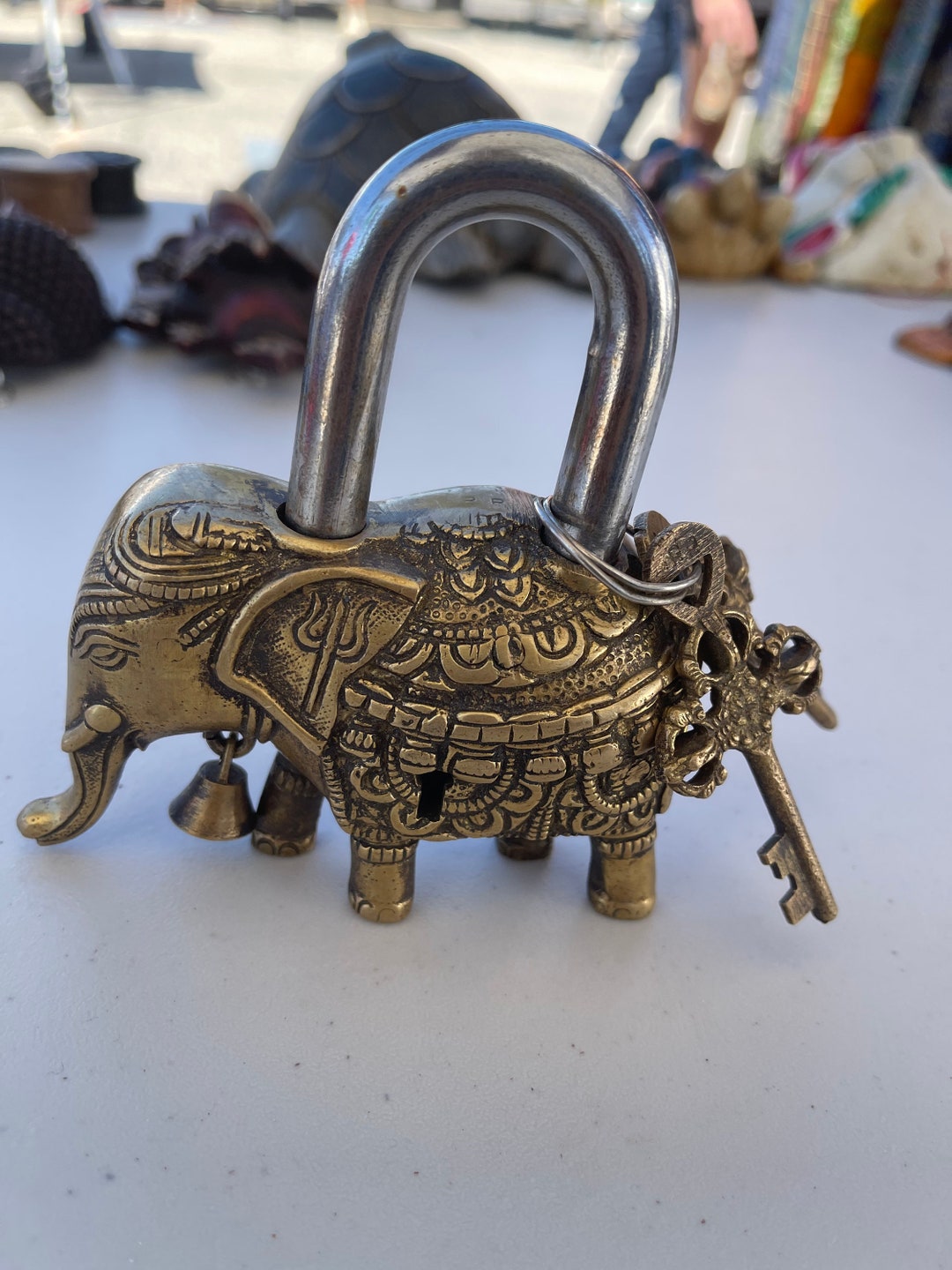 Elephant Brass Padlocks - Etsy