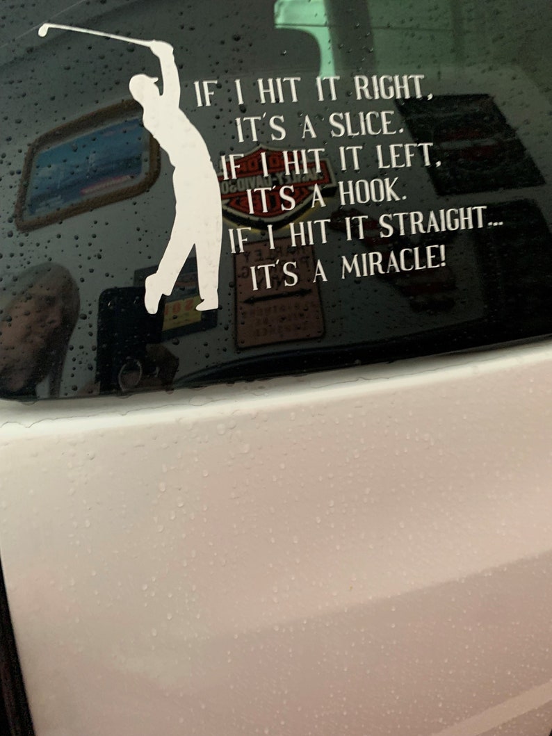 Golf Decal - Etsy