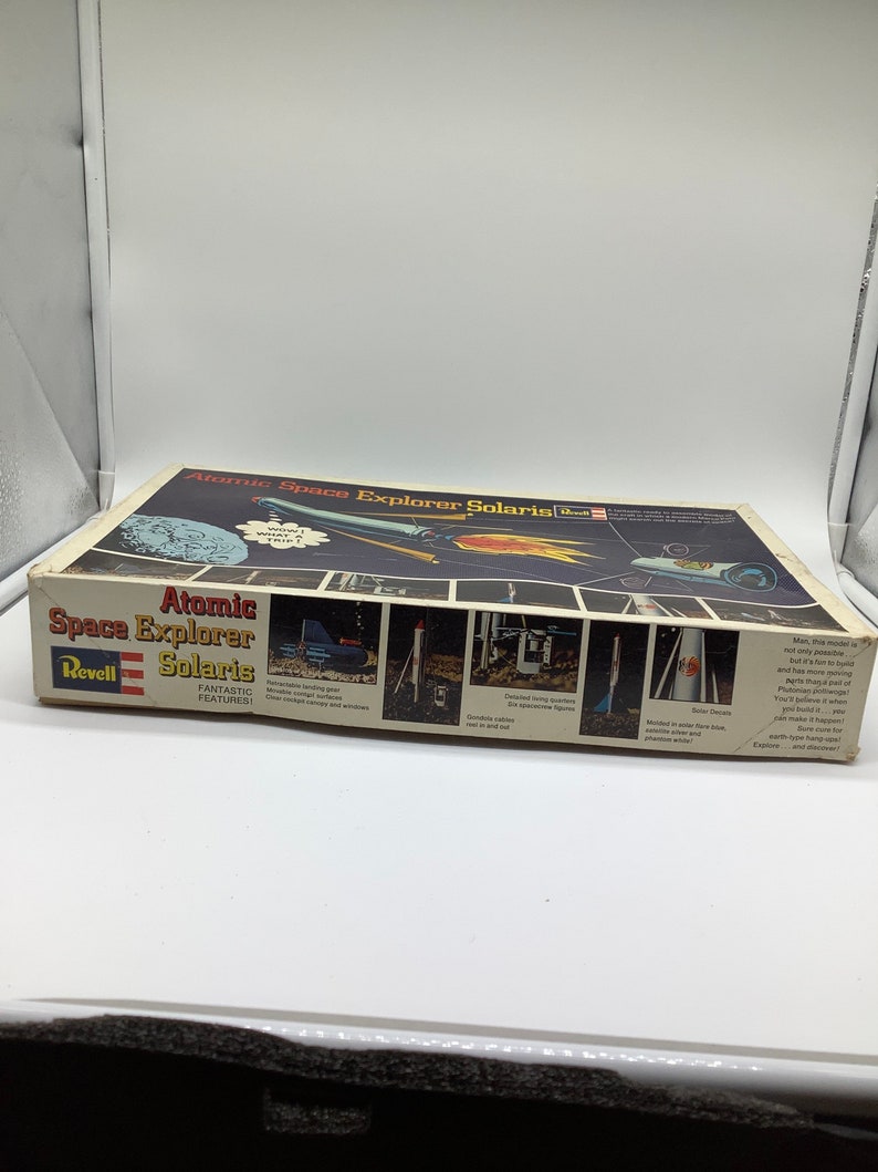 Rare Vintage 1968 1/156 H1851-200 Revell Atomic Space Explorer - Etsy