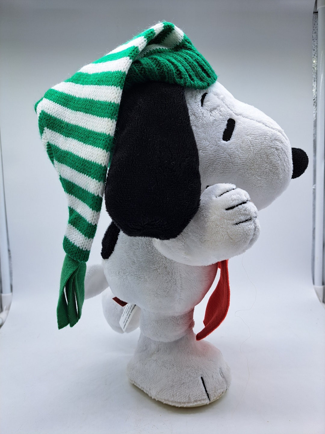 Peanuts Animatronic Christmas Ice Skating Snoopy Plush - Etsy