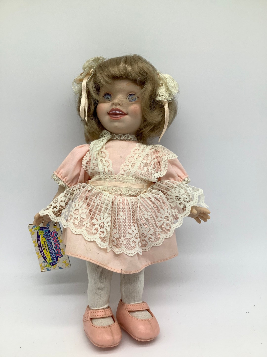 Sweet Expressions Porcelain Look Rebecca Collectible Doll - Etsy