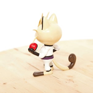 Team Rocket Meowth Figure, Hand Painted, 3D Printed - Etsy