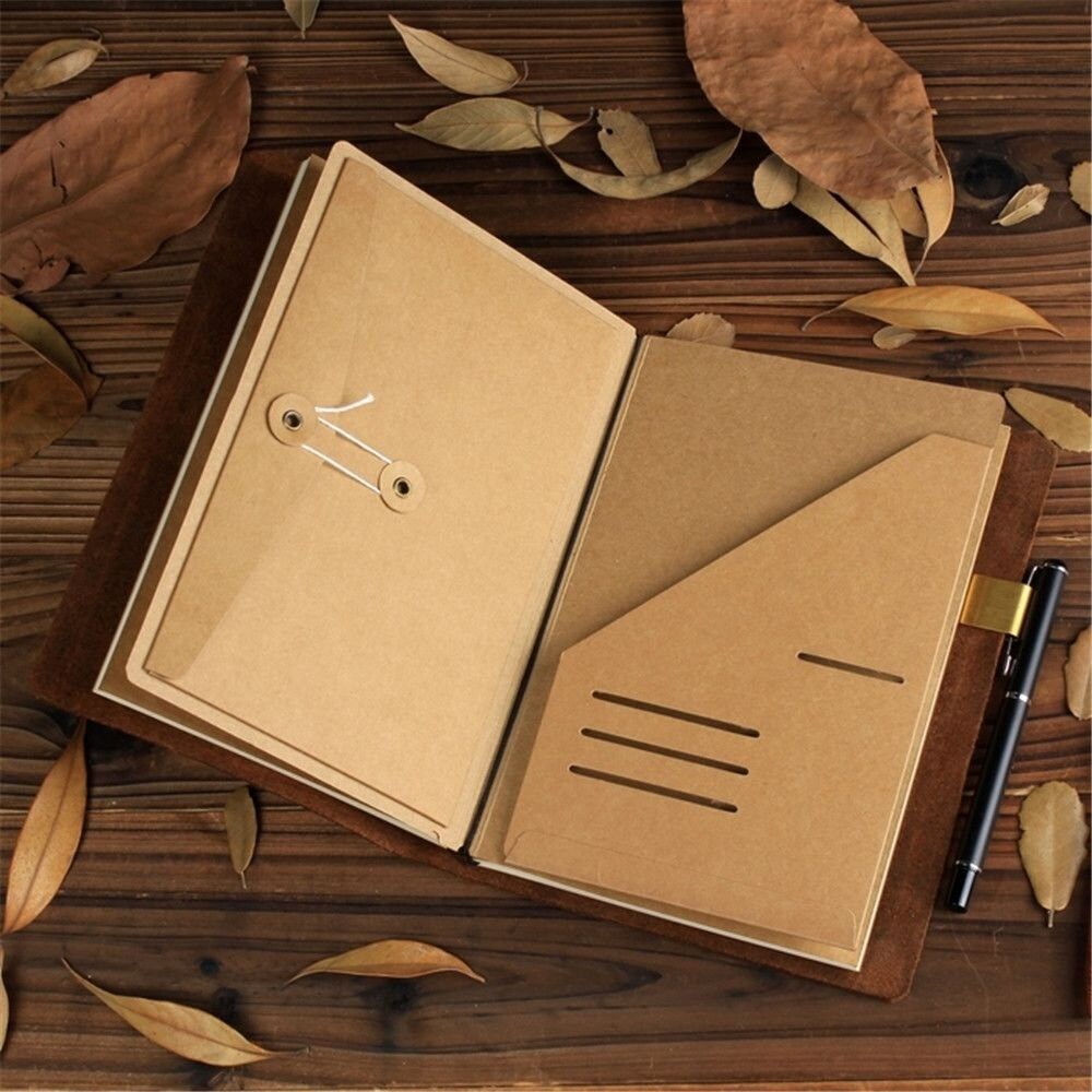 1/pc. Kraft Travelers Notebook Insert Planner Storage TN - Etsy