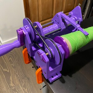 3d Printed Sunfire Cone Winder as Designed by Dave Huelster Made to ...