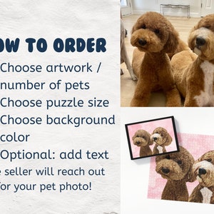 Custom Pet Puzzle - Custom Dog Jigsaw Puzzle, Custom Cat Gift ...