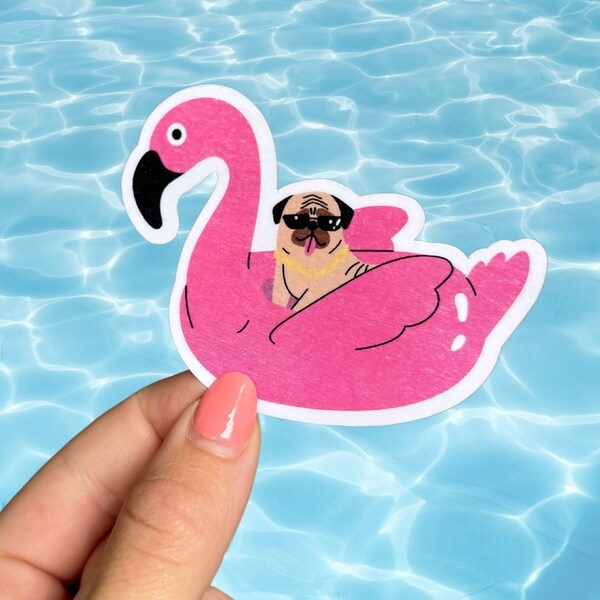 Pug Sticker - Etsy