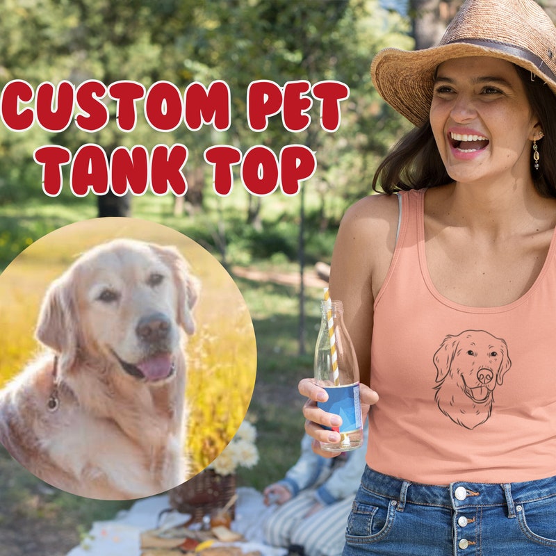 Dog Tank Top - Etsy