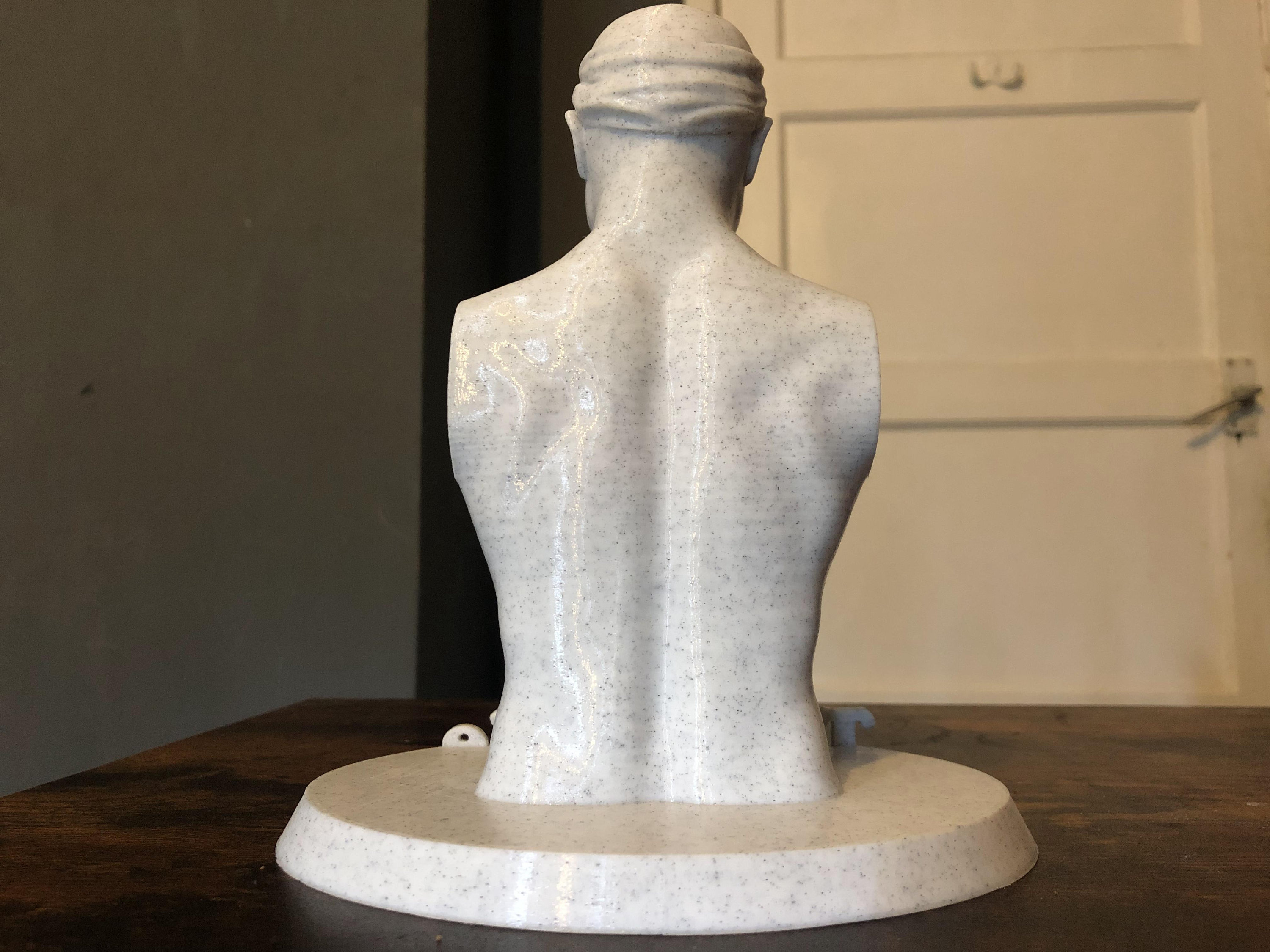 Tupac 3D PLA Bust - Etsy