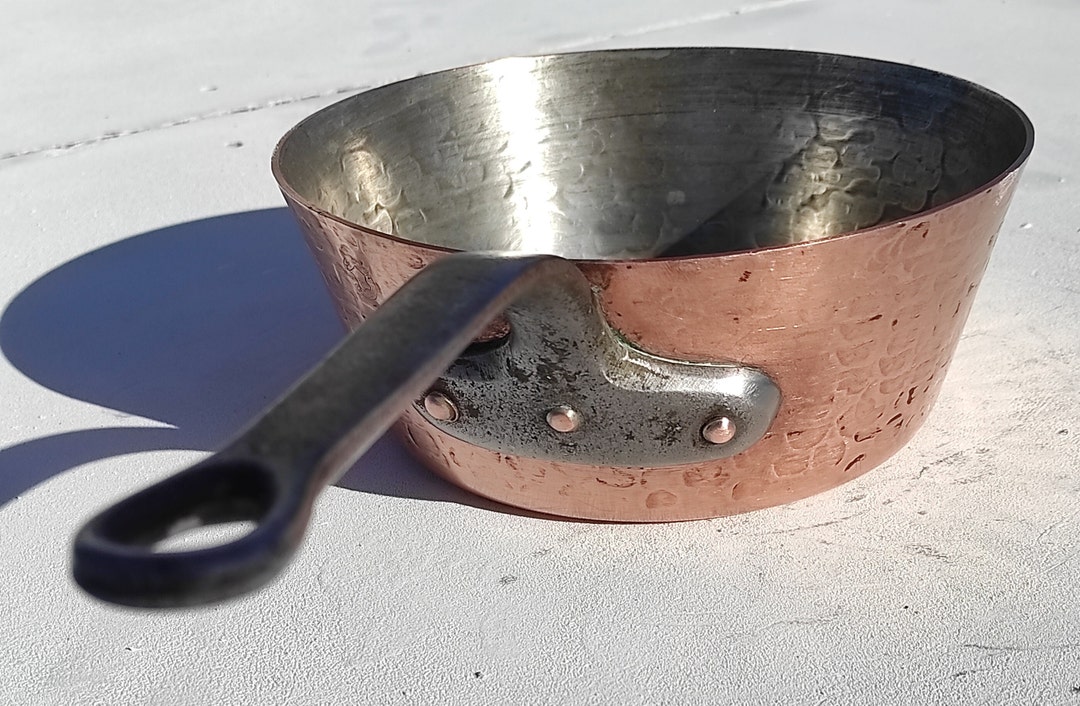 Vintage 8.1inch Splayed Copper Saute Windsor Pan Saucepan - Etsy