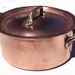 Vintage 6.5inch French Copper Stockpot Cocotte Made in France Bronze ...