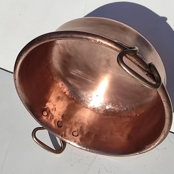 Copper Jam Pan - Etsy UK