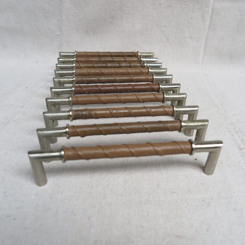 Leather Drawer Pulls - Etsy