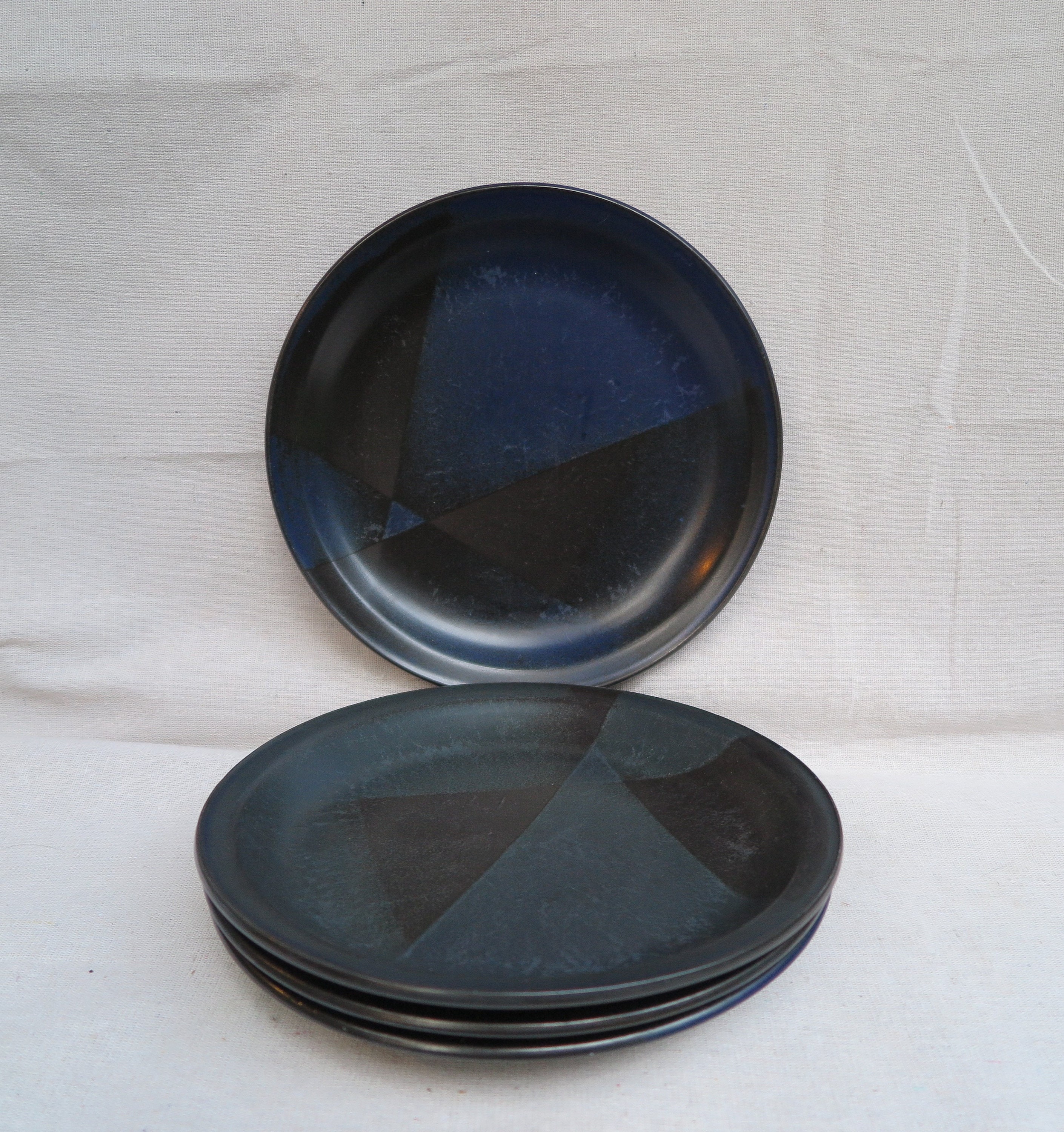 Iron Mountain Pottery Blue Ridge Pattern Dinner Plate / Nancy Patterson ...