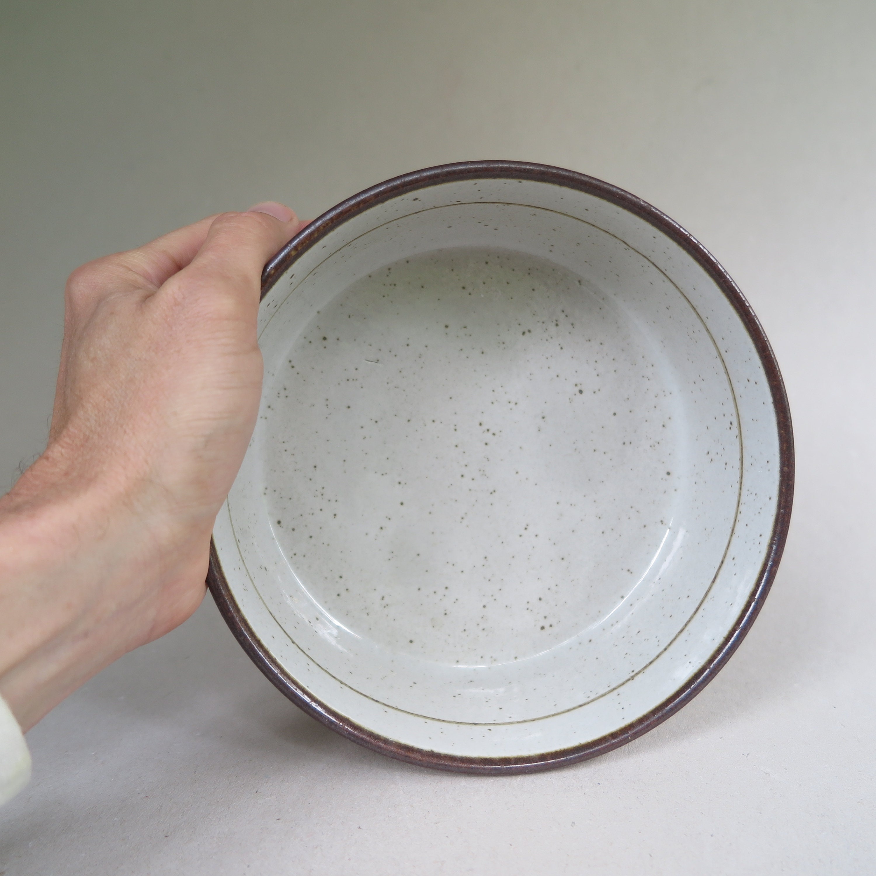 Vintage Knabstrup Atelier Stoneware Pottery Bowl / Made in Denmark ...