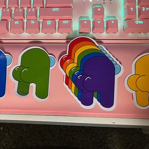 Among Us Pride Stickers - Etsy