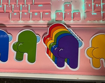 Among Us Crewmate Sticker - Etsy