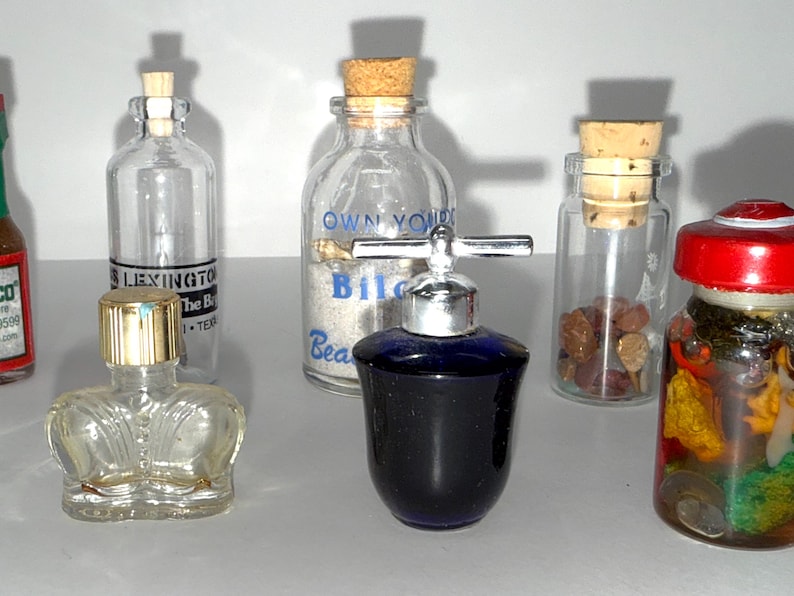 Vintage Mini Bottle & Perfume Collection (12 Pcs) - Etsy