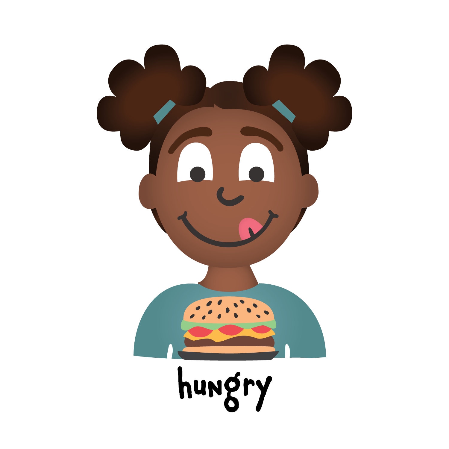 Hungry Big Feelings Collection Printable Wall Art (digital Download) - Etsy