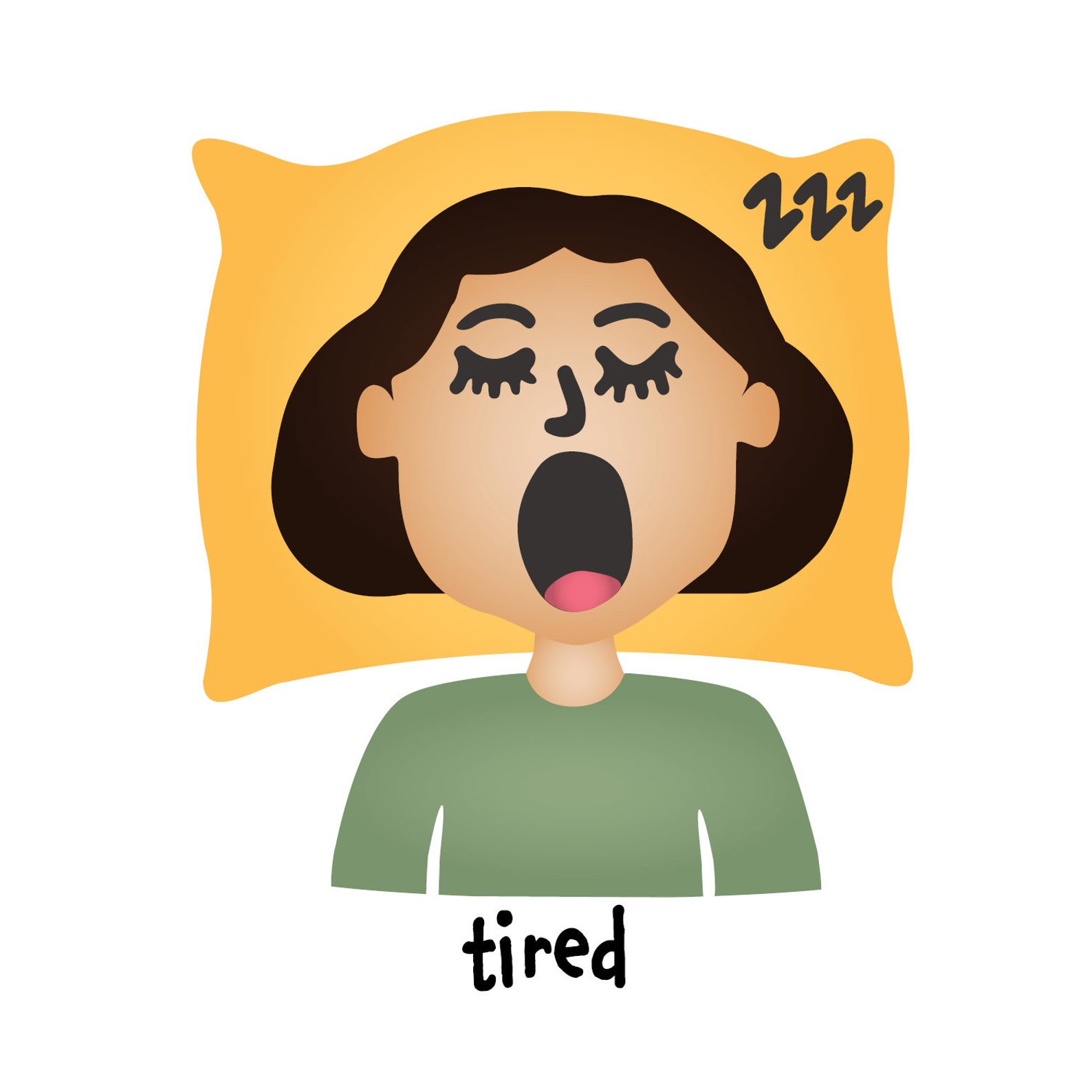 Tired Big Feelings Collection Printable Wall Art (digital Download) - Etsy