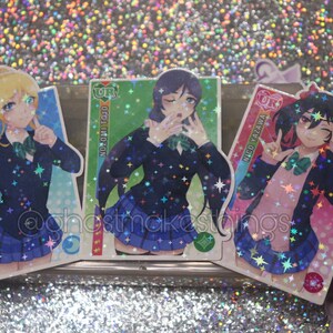 Love Live! UR Stickers Holographic - Etsy