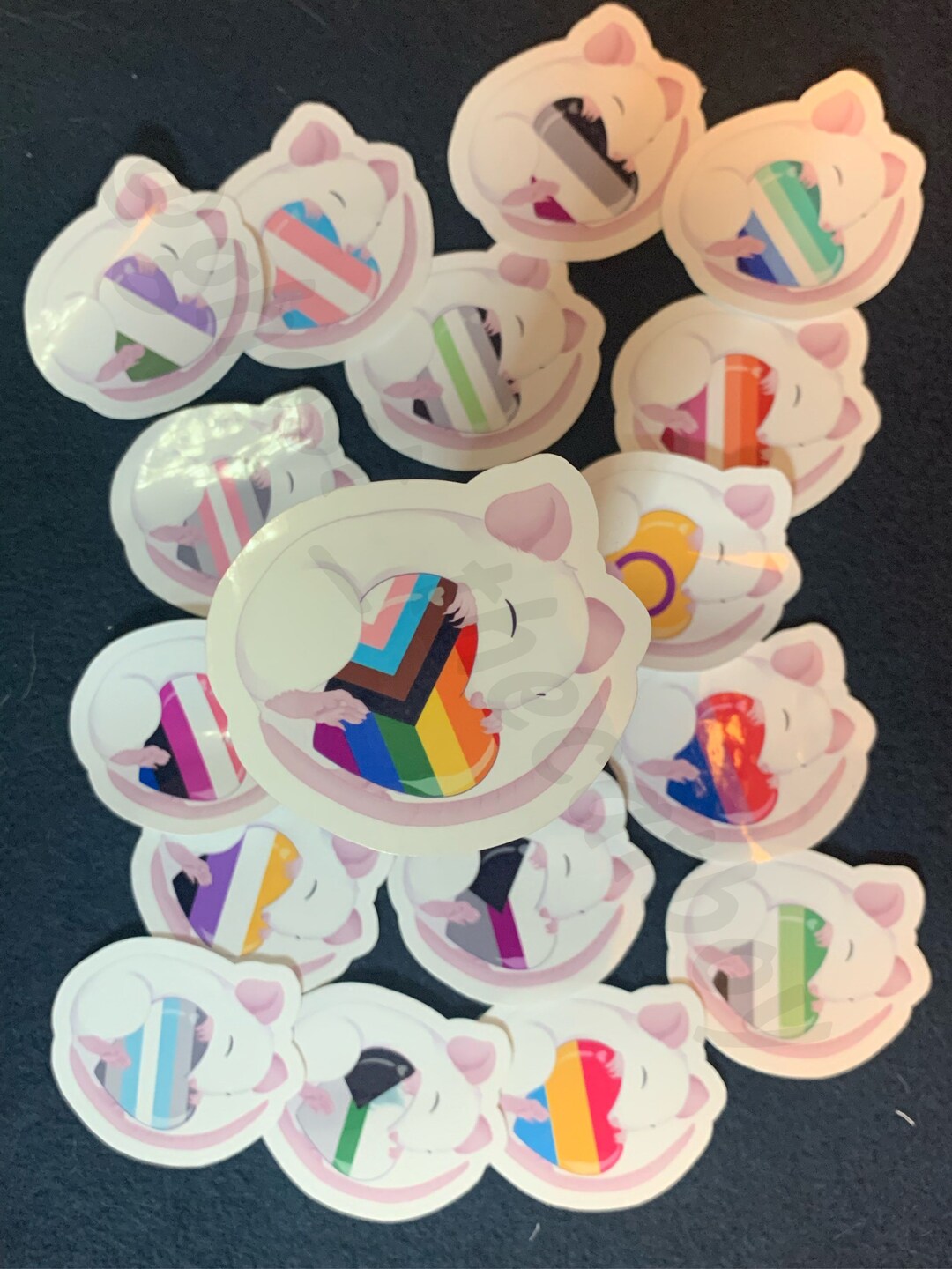 PRIDE Rat Stickers - Etsy