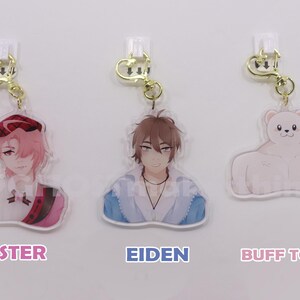 NU Carnival Bust Keychains | 3” Double Sided - Etsy