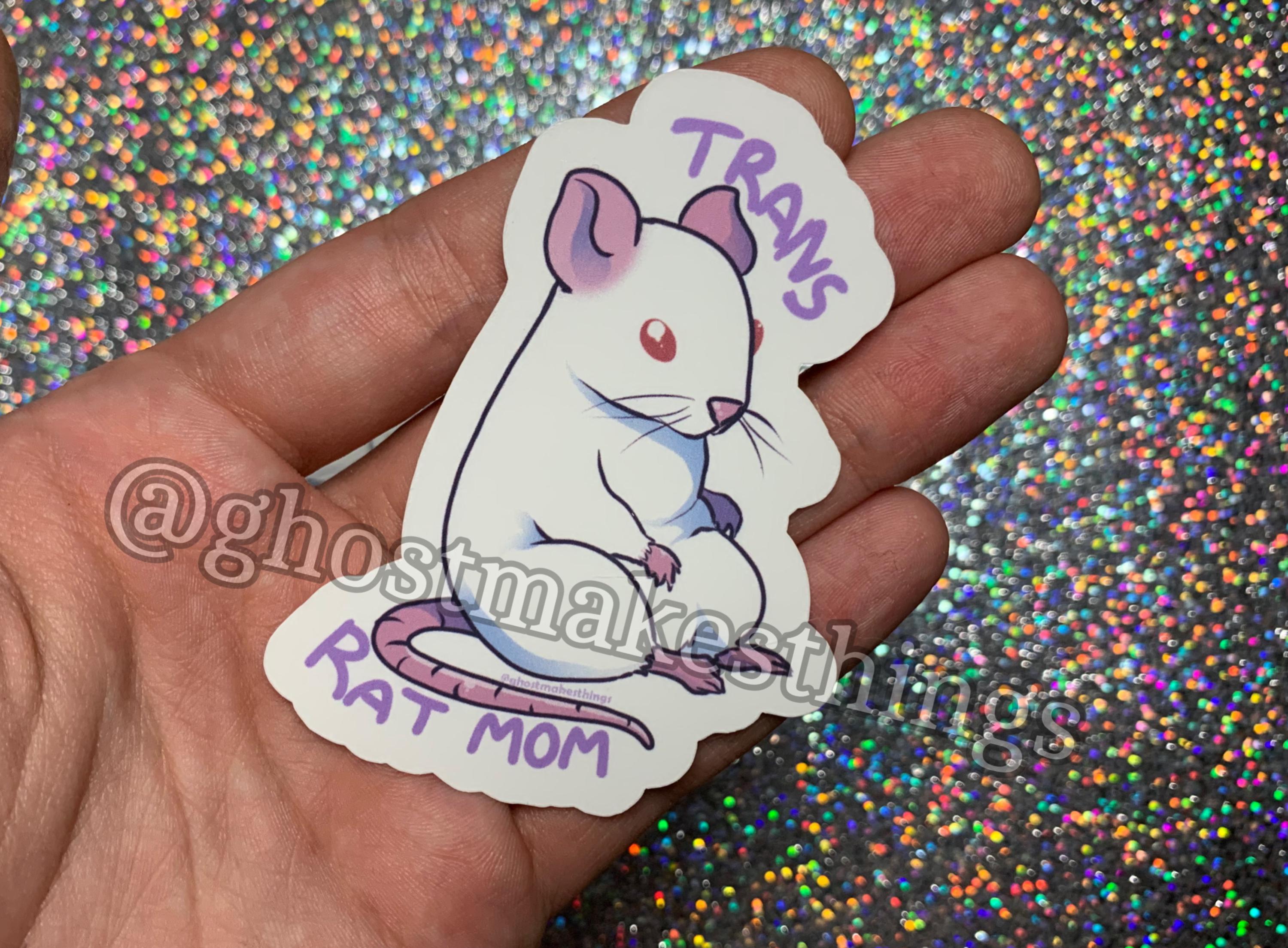 Trans Rat Parent Sticker (read Disclaimer Before Buying) - Etsy