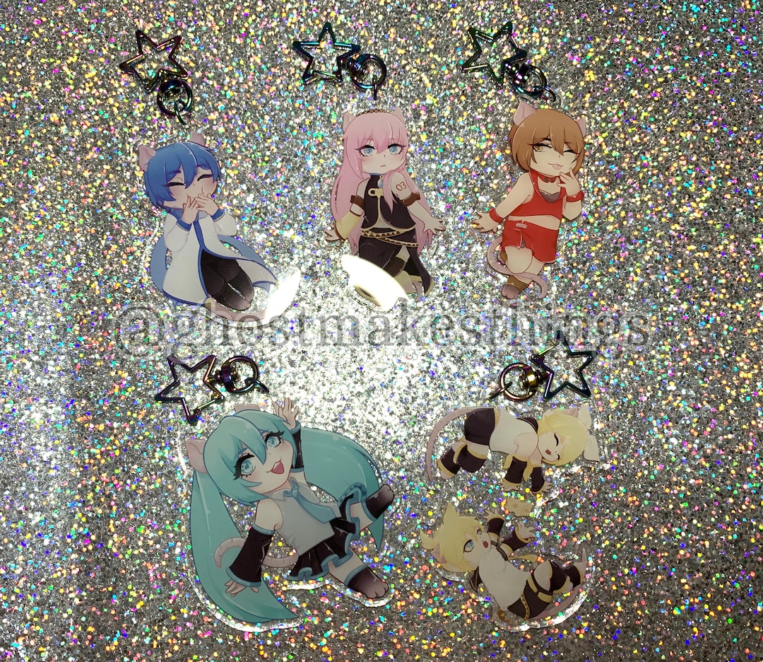 Vocaloid Rat Keychains - Etsy