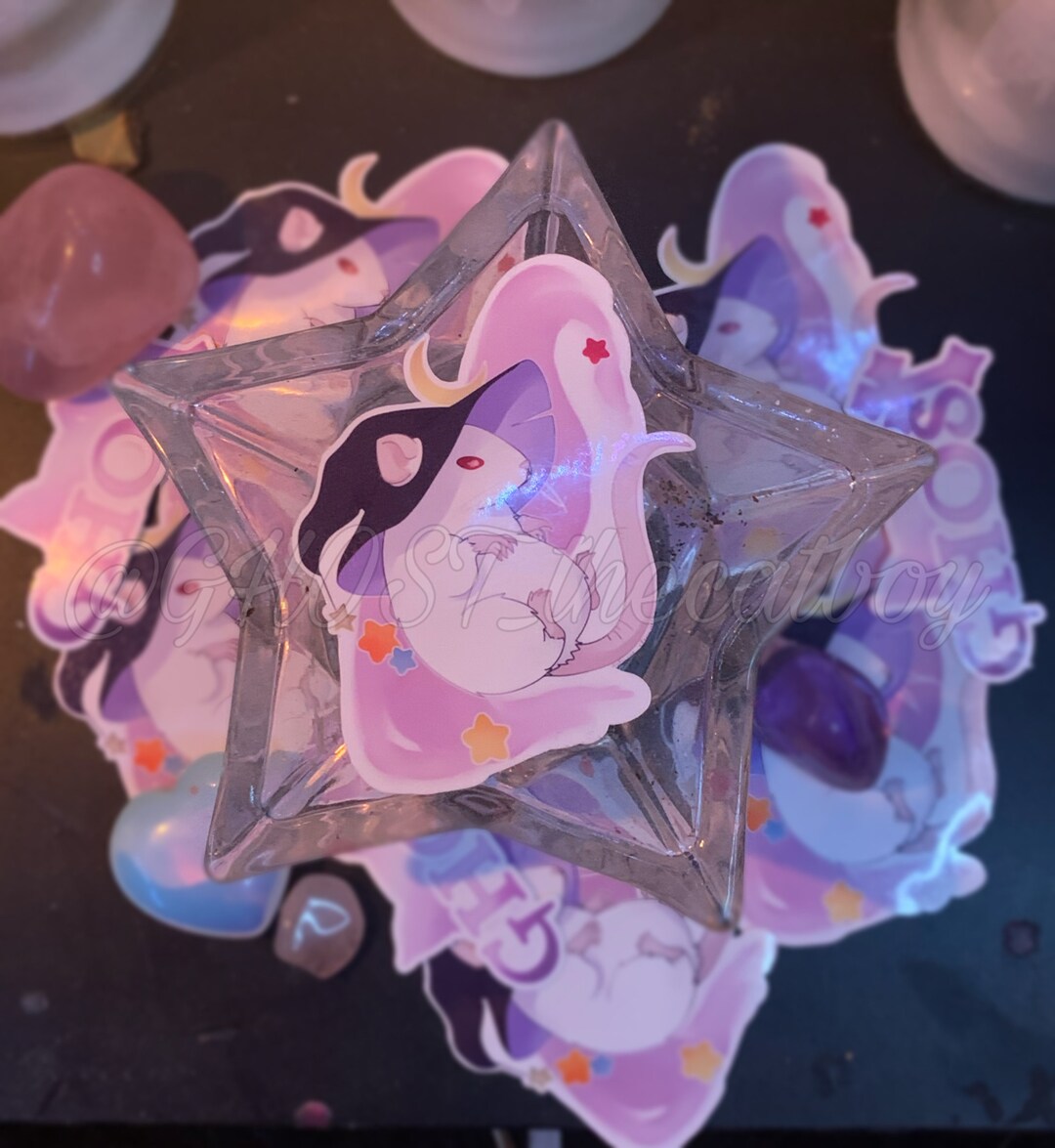 Rat Witch Sticker (read Disclaimer Before Buying) - Etsy