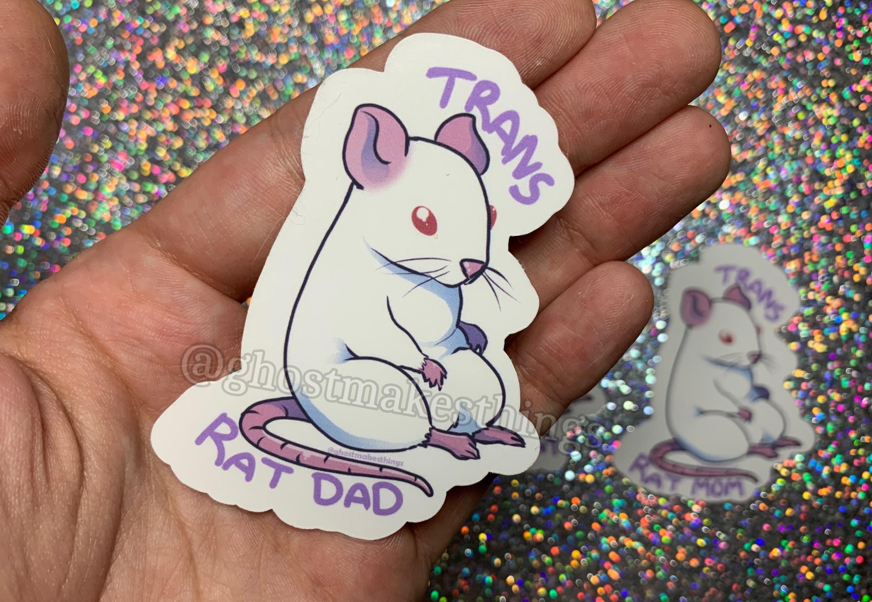 Trans Rat Parent Sticker (read Disclaimer Before Buying) - Etsy