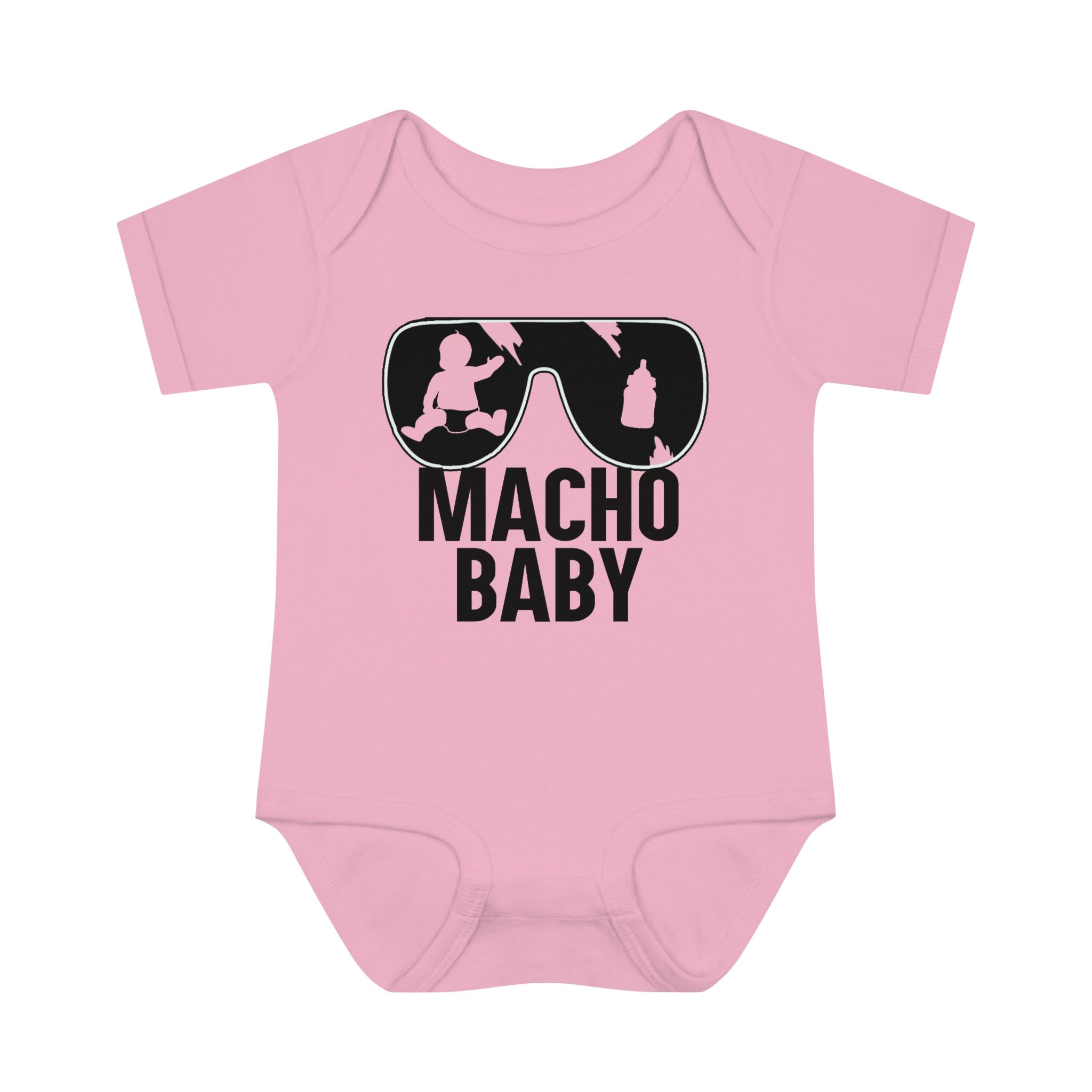 Macho Baby Onesie Pro Wrestling Inspired - Etsy