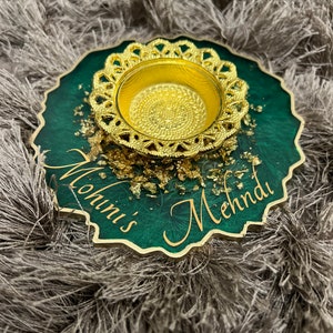 Mehndi Thaal Mehndi Plates Decor Thaals Wedding Favors - Etsy UK