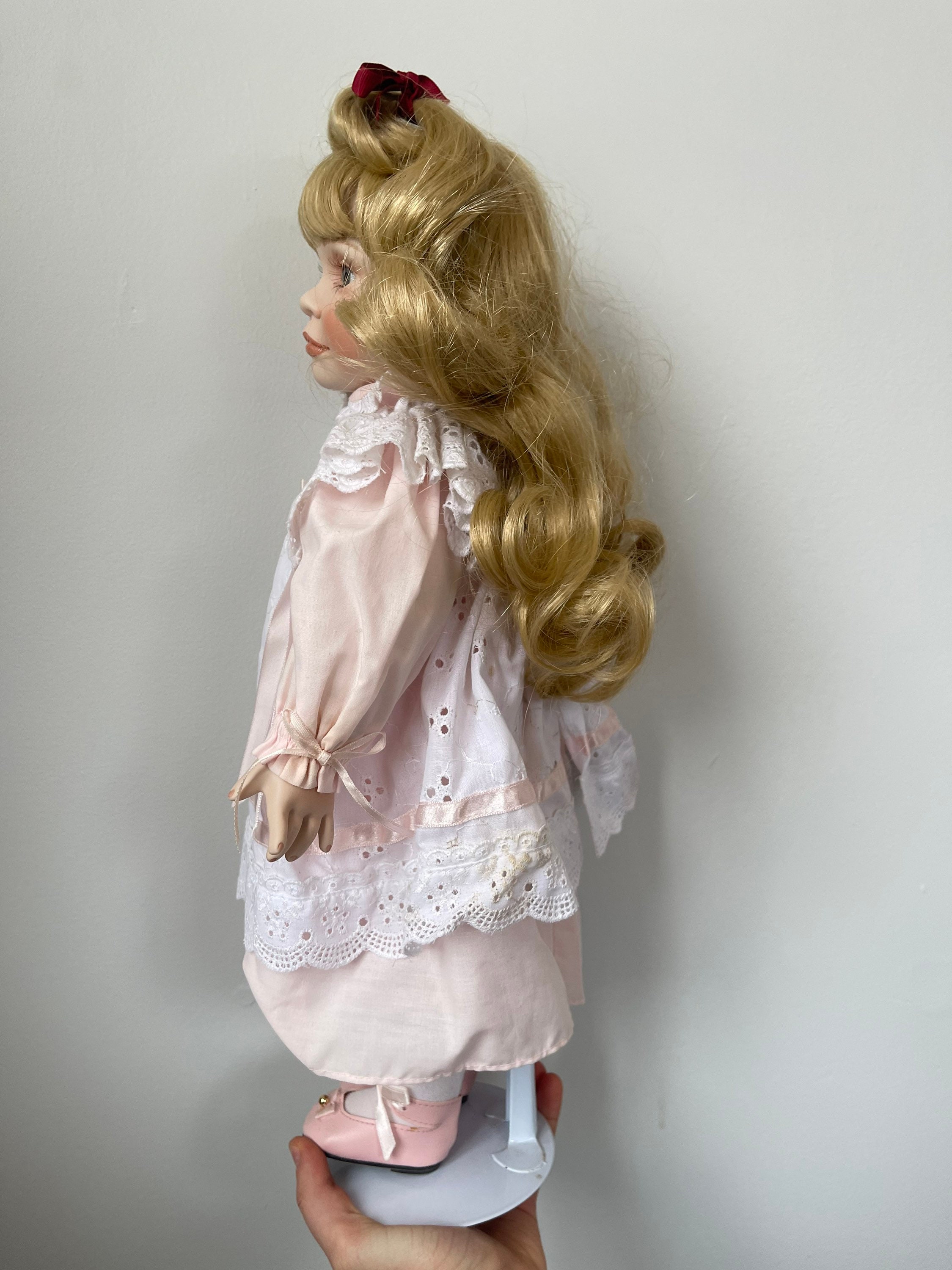 Heather Hamilton Collection - Vintage Porcelain Doll - 18” - Etsy