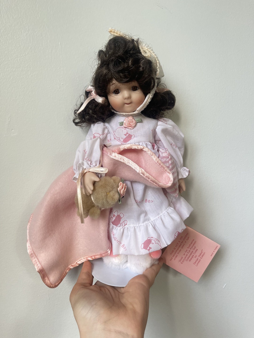 Dixie With Her Toothache - Design Debut - Vintage Porcelain Doll - 11 ...