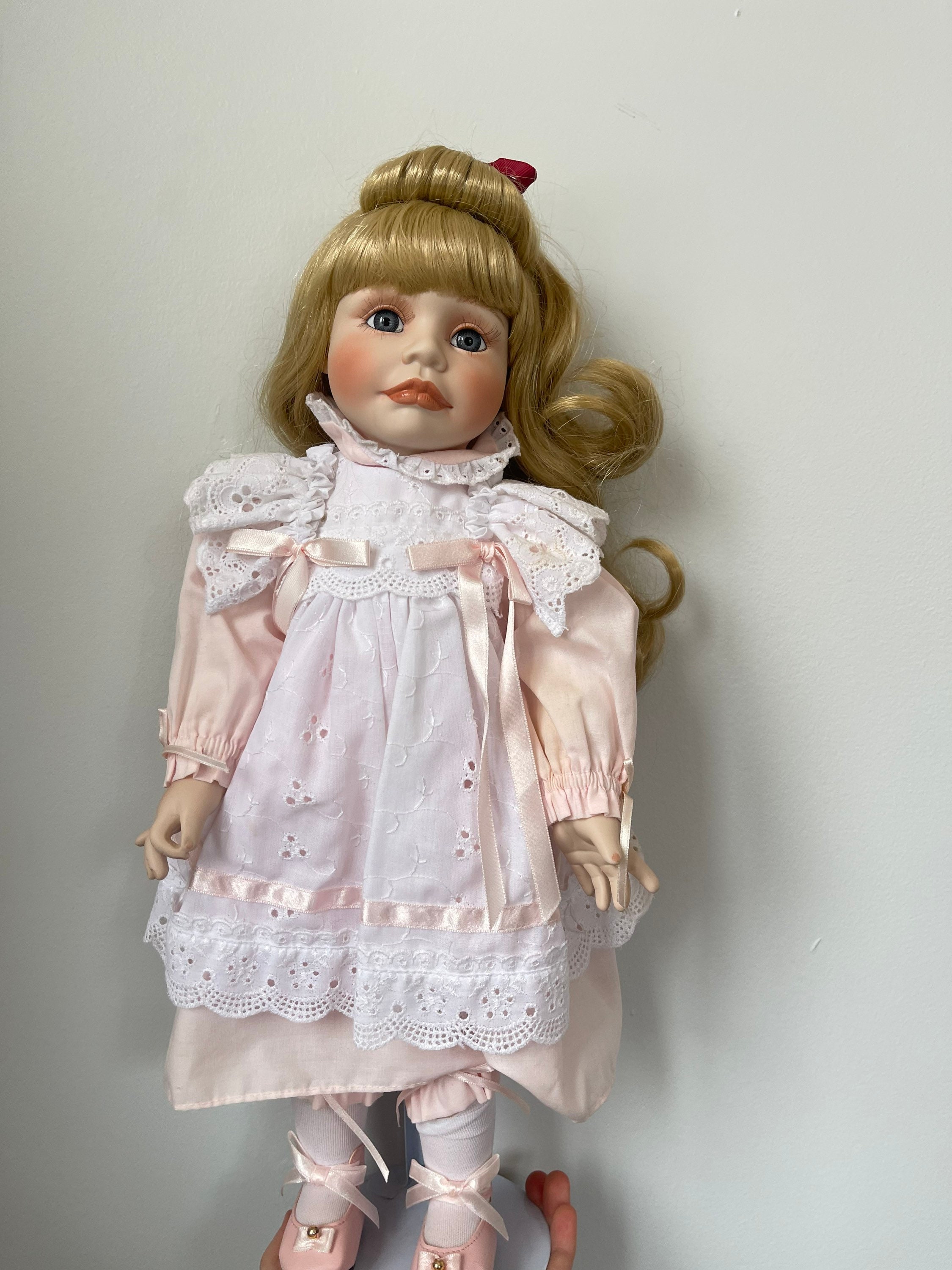 Heather Hamilton Collection - Vintage Porcelain Doll - 18” - Etsy