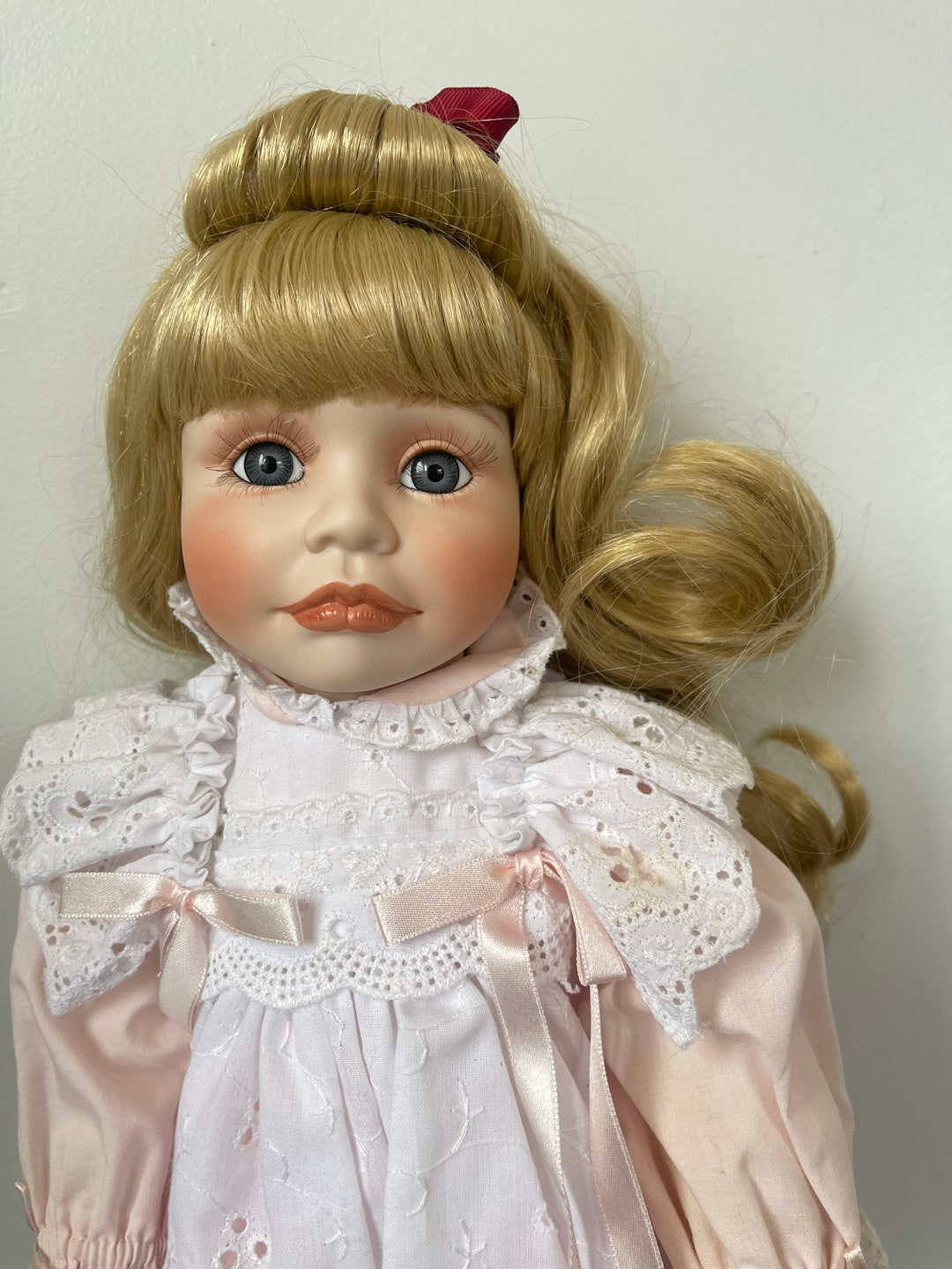 Heather Hamilton Collection - Vintage Porcelain Doll - 18” - Etsy
