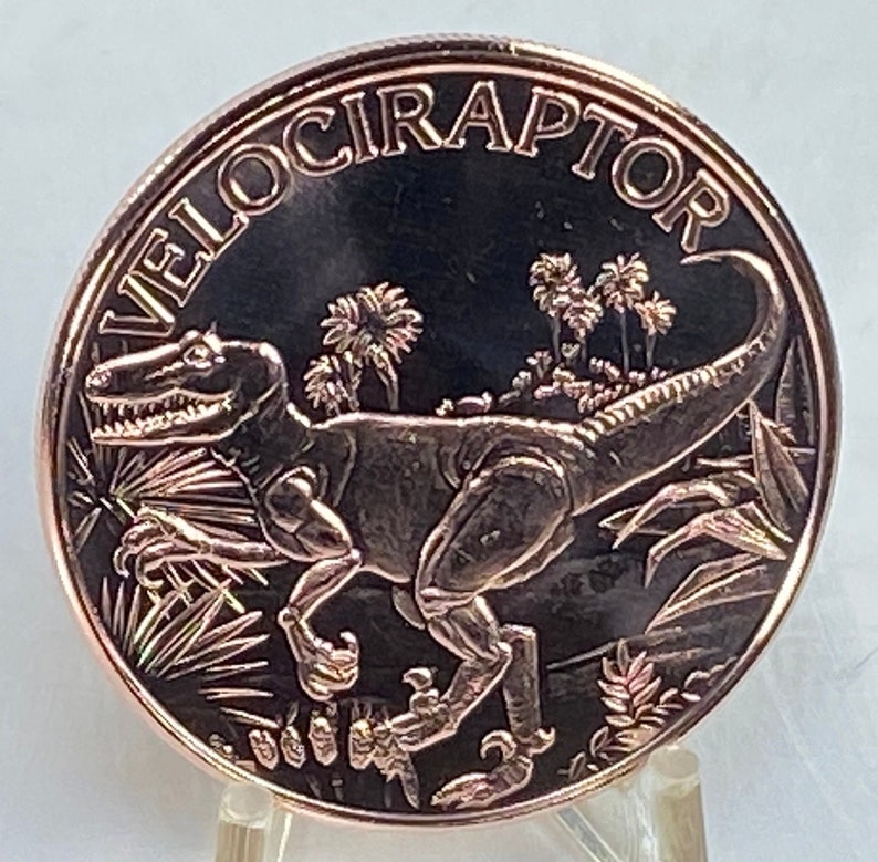 Dinosaur Collectible Coins Eight Fine .999 Bullion Rounds - Etsy