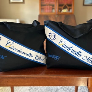 Custom Pageant Sash Replica Tote Bag, Pageant Bag, Pageant Tote Bag ...