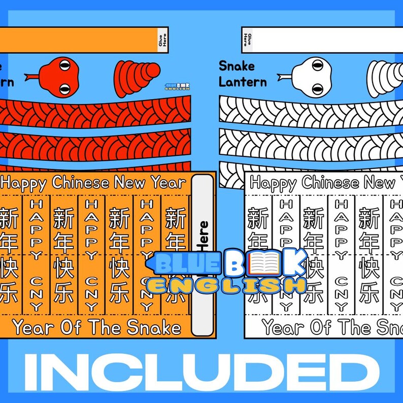 Wind Your Way Into the Chinese New Year With Our Snake Lantern Craft ...