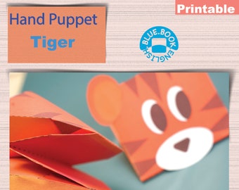 Tiger Hand Puppet | Etsy