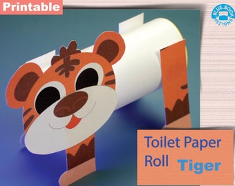 Tiger Puppet Craft Activity Chinese New Year CNY Coloring - Etsy