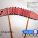 Chinese New Year Snake Chopstick Puppet Craft, Printable Paper Snake ...